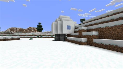 R Minecraft I Found An Igloo I Wonder If It Has A Secret Basement R Nolockedthreads