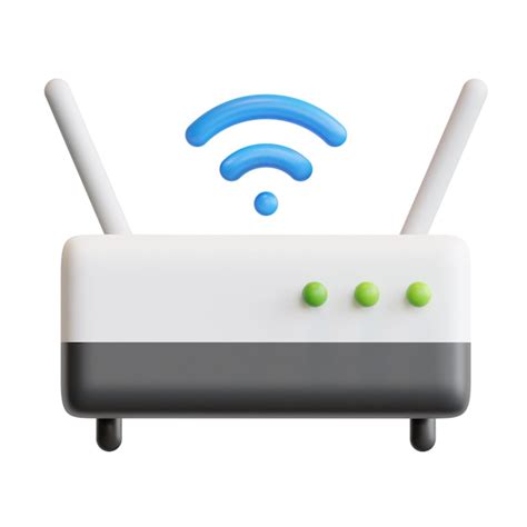 Premium Psd 3d Router Internet Of Things Concept High Quality Render Illustration Icon
