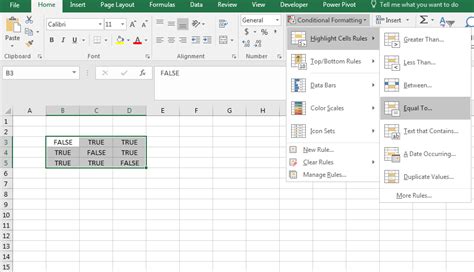 Formatting Excel Format Cell To Display FALSE Value In Red Super User