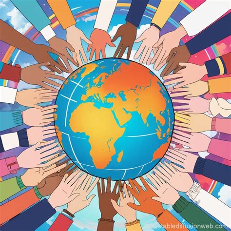 Unity And Harmony Symbol Stable Diffusion Online