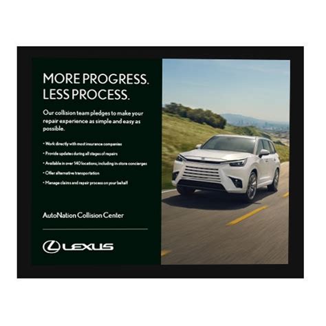 Poster Collision Center Lexus Easy