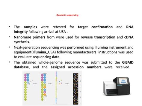 Whole Genome Sequence Analysis Of Sars Cov 2 Ppt