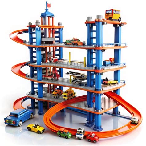 Hot Wheels Ultimate Garage With Multilevel Track And Car Storage For