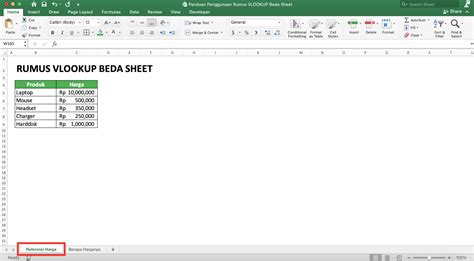 Panduan Penggunaan Rumus Vlookup Beda Sheet Compute Expert