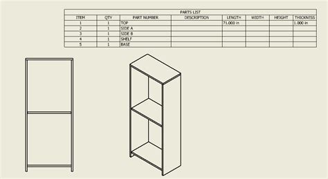 How To Make A Multibody Part In Inventor That Can Show Dimensions On The Cutlist Grabcad Questions