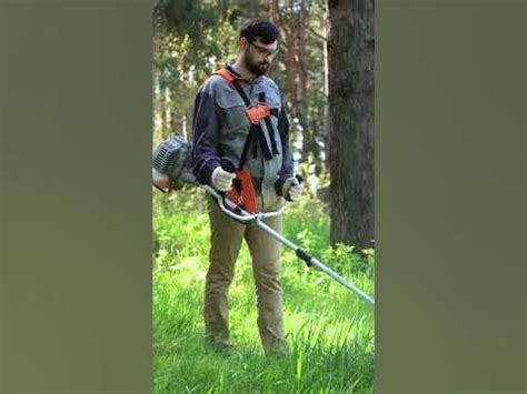 Косим траву И ДЕРЕВЬЯ! Бензиновые триммеры СТАВР - очень мощные! - YouTube