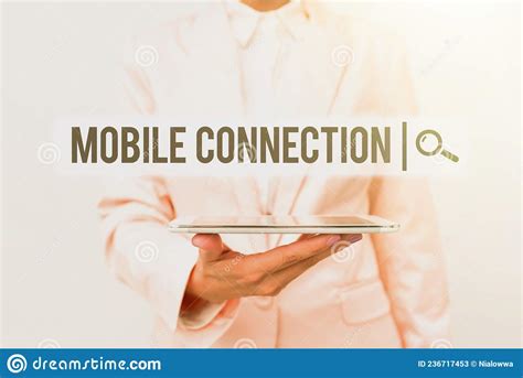 Text Showing Inspiration Mobile Connection Business Idea Secure Universal Login Solution Using