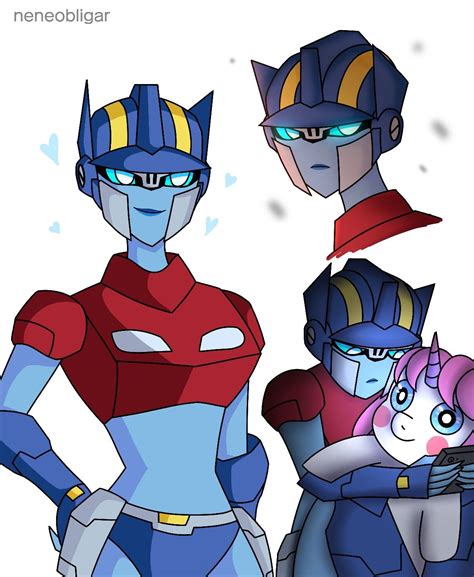 Fem Optimus Prime Transformers Comic