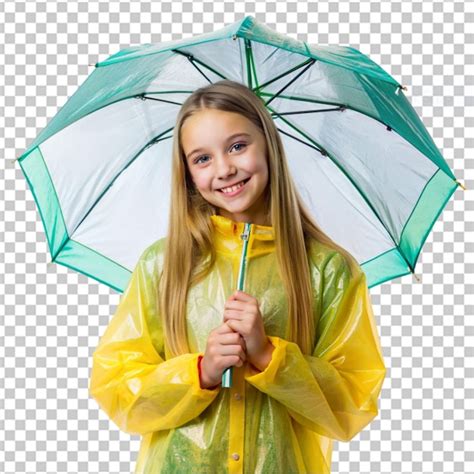 Улыбающаяся девушка на синем фоне Премиум Ai сгенерированный Psd