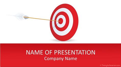 Target PowerPoint Template Templateswise Com