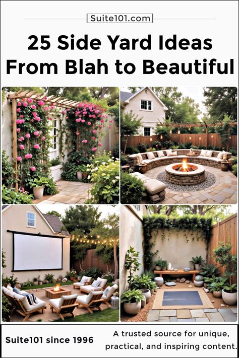 25 Low Maintenance Side Yard Landscaping Ideas Suite 101