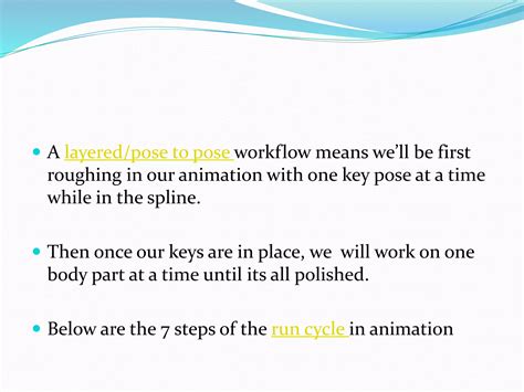 Run Cycle In Animation PPTX