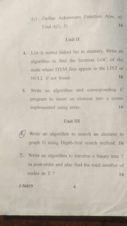 Bsc 1year Comp Sci Sem2 Data Structure Using C Youtube
