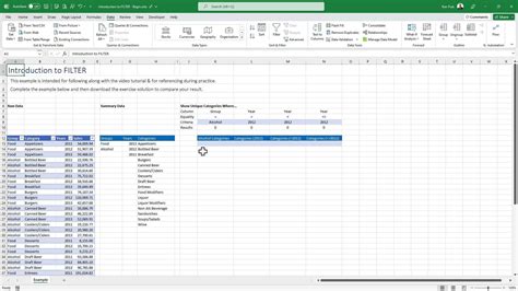 Introduction To Filter Microsoft Excel 365 Basic And Advanced