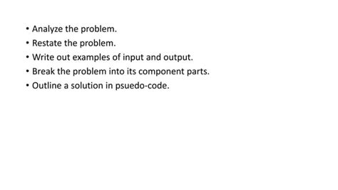 Problem Solving And Algorithm Development Pptx Problem Solving And Algorithm Development Pptx