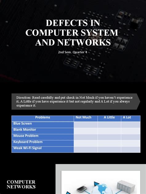 Defects In Computer System And Networks Week 10 Pdf Computer