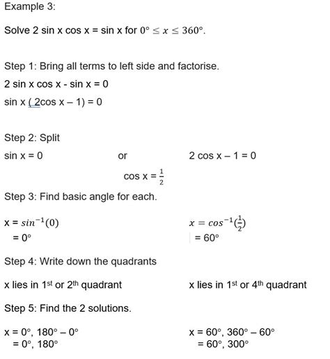 Amath Solving Trigonometric Equations Part 1 Ms Chua Tuition Online