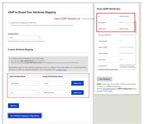 Map Ldap Attributes To Drupal Fields Ldap To Drupal Attribute Mapping