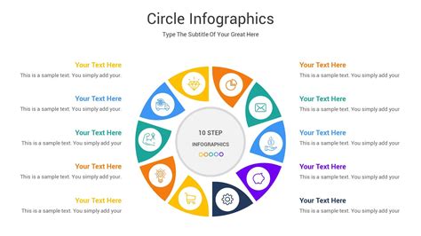 Circle Segments 10 Sections Powerpoint Template Artofit