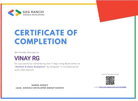 Python Dataanalytics Shapeai Opentowork Vinay Rg