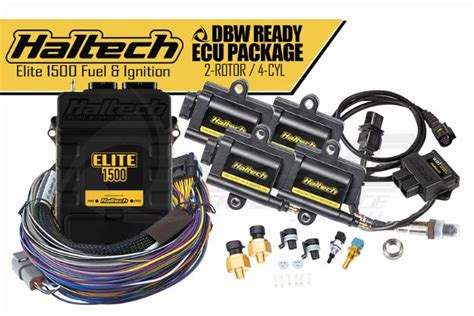 Haltech Elite 1500 Dbw Ready Ecu Package 2 Rotor And 4 Cylinder Pac Performance Racing
