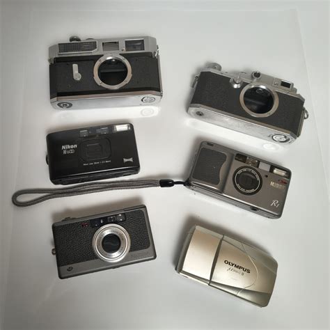Yahoo オークション ジャンク Canon Model 7 Olympus Mju Ii Nikon A