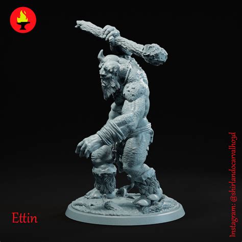 3d Printable Ettin By Evil Forge