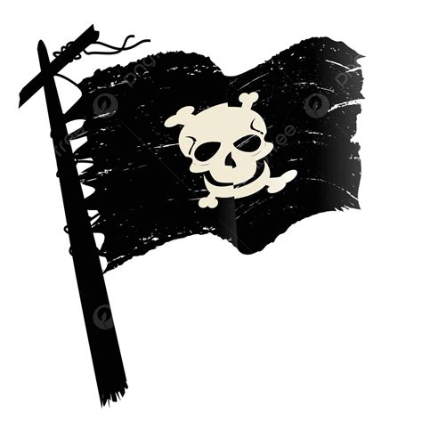 Grunge Pirate Flag Icon Death Roger Vector Icon Death Roger Png And
