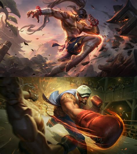 Updated Lee Sin Splash Arts 👊 Swipe Rleesinmains