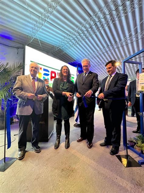 Michal Hershkovitz On Linkedin It Was A Pleasure To Inagurate The Israeli Pavilion At Expoprado