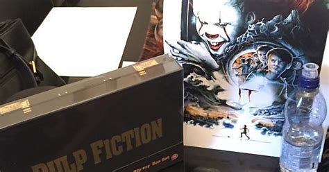 Pulp Fiction Limited Edition Blu Arrived The Other Day Pictured With The Free Poster I Got When