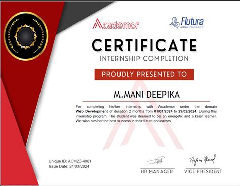 Webdevelopment Internship Academor Techskills Frontend Backend