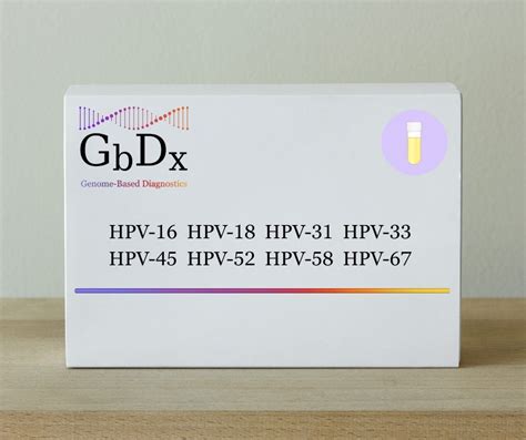At Home Hpv 8 Strain Test Screening Test From Urine Collection Kit