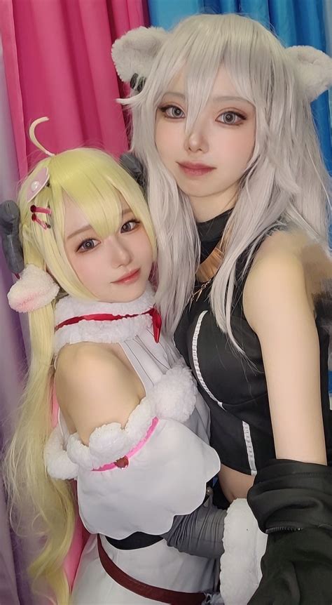 Shishiwata Maima X Umi Rhololivecosplay