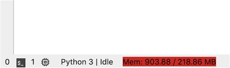 Jupyterlab Memory Limit Warning With Nbresuse · Issue 8280
