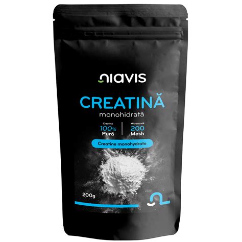 Creatina Monohidrata 200 G Niavis Farmacia Tei Online