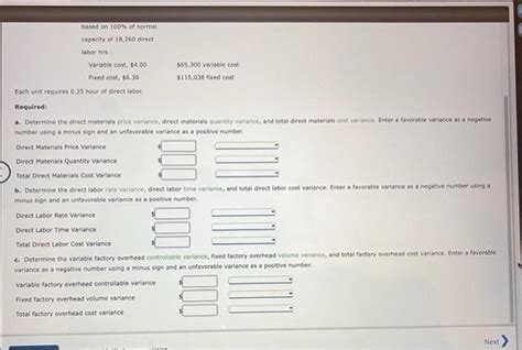 Solved Direct Materials Oirect Labor And Foctory Overhead