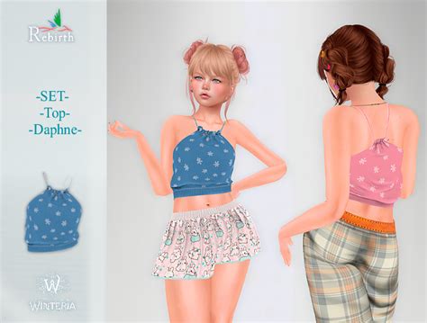 Second Life Marketplace Set Top Daphne Rebirth