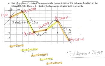 Calculus BC Arc Length Practice In Function Parametric Polar
