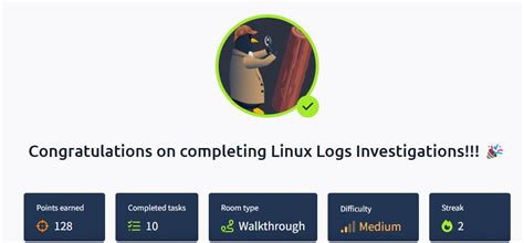 Cybersecurity Linux Tryhackme Loganalysis Cihan G