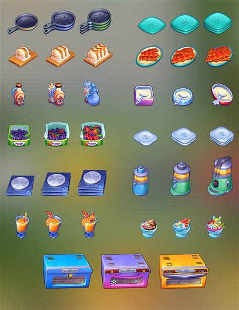 design 2d game assets props objects for your games by midoartt fiverr