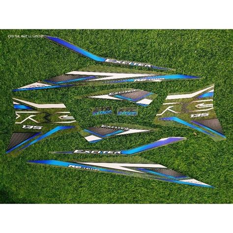 Jual Striping Transparan Mx 135 Old Mx 135 Karbu Lis Exciter Rc Racing