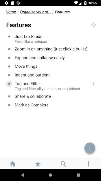 Workflowy Mobile App For Ios And Android Devices In 2024