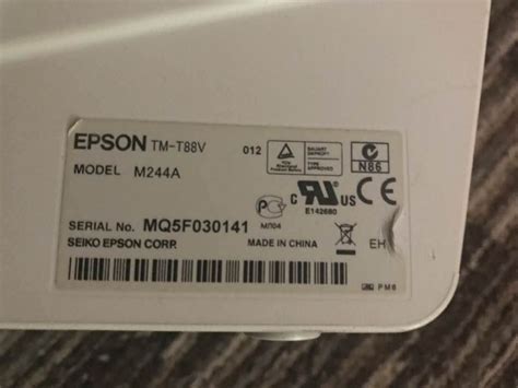 Epson Tm88 V Usb Serial Pos Printer Kasa