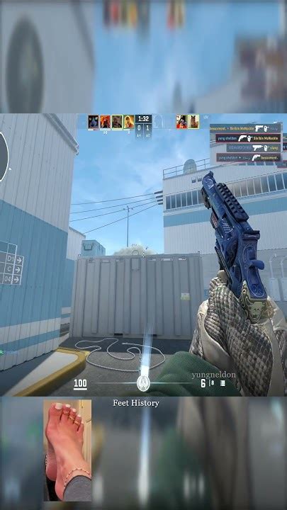 Ava And Vypa Barefoot In Cs2 Cs2 Counterstrike Cs2funny Cs2memes