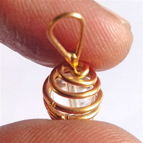 Infinite Loop Spiral Copper Pendant Jewellery Loohan Coil 3d Sbb Coil 2 Piece Set Etsy