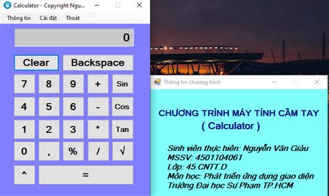 Github Vangiaudevcalculatorwinform Calculator C