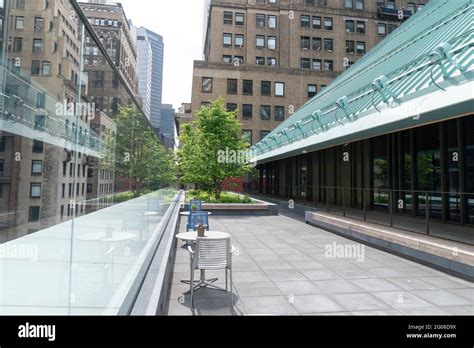 New York Ny June 1 2021 View Of Rooftop Of Newly Redesigned