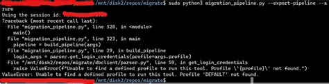 Migrationpipelinepy Failing To Get Default Crede Databricks Community 21695
