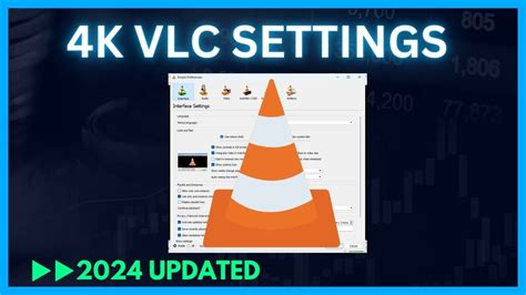 How To Play 4k Video On Vlc Media Player Smoothly 4k Vlc Settings Youtube